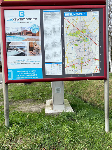 De kaart van Begijnendijk: Ingress portal