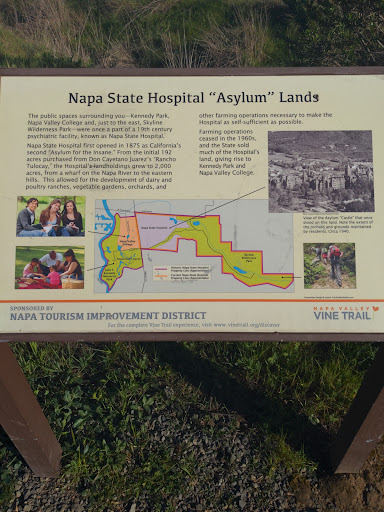 Napa State Hospital “Asylum” Lands: Ingress portal